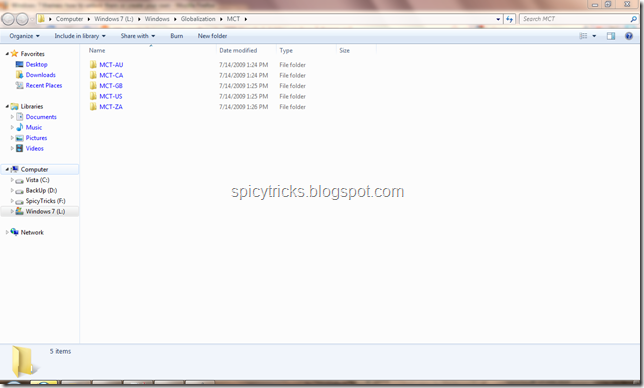 How To Open Hidden Windows Themes in Windows7